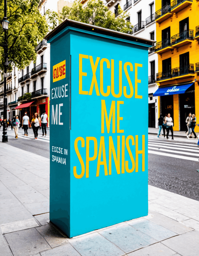 Excuse Me In Spanish A Guide To This Essential Phrase