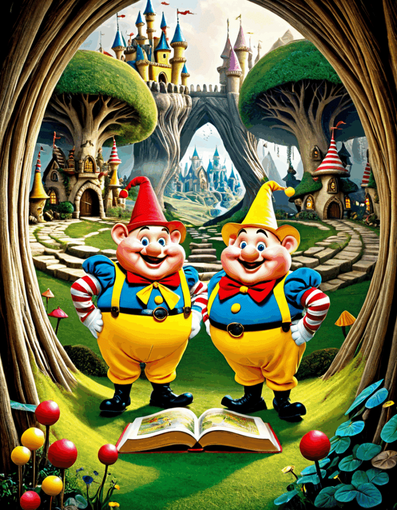 Tweedle Dee And Tweedle Dum The Charming Oddities Of Two Friends